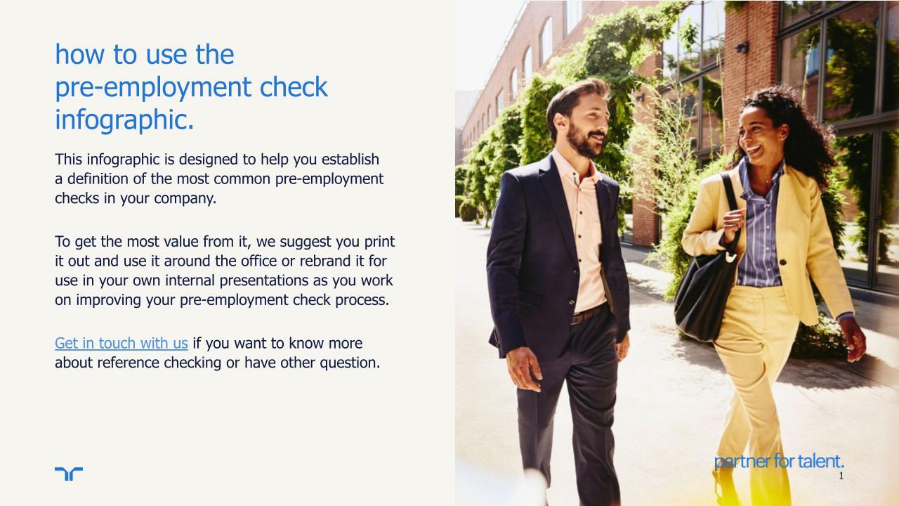 download | get the infographic on pre-employment checks